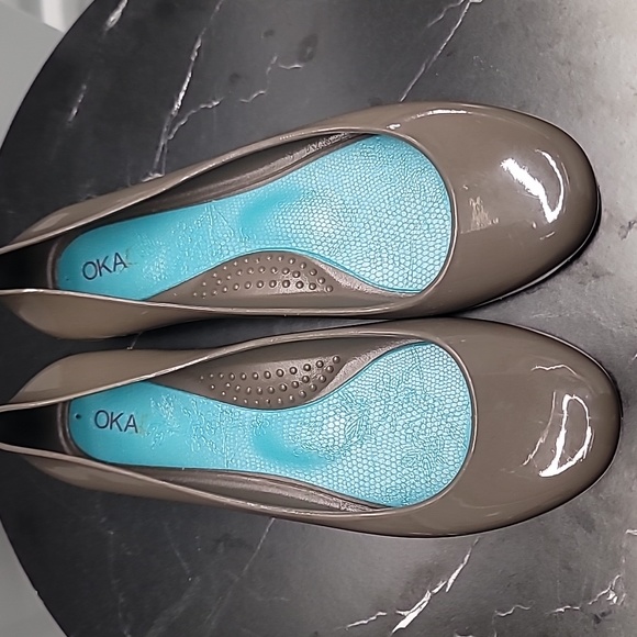 OKA b. | Shoes | Oka B Jelly Ballet Flats Comfort Massaging Size 8 Nwot ...